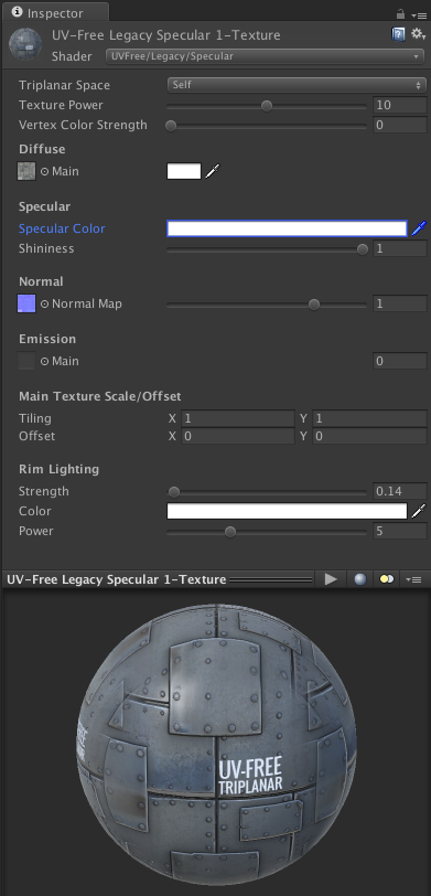 Uv Free Triplanar Shader Pack Physically Based Unity 5 Triplanar