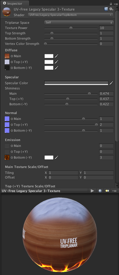 UV-Free Triplanar Shader Pack / Physically-Based Unity 5 Triplanar "Uber" Shaders! [RELEASED ...